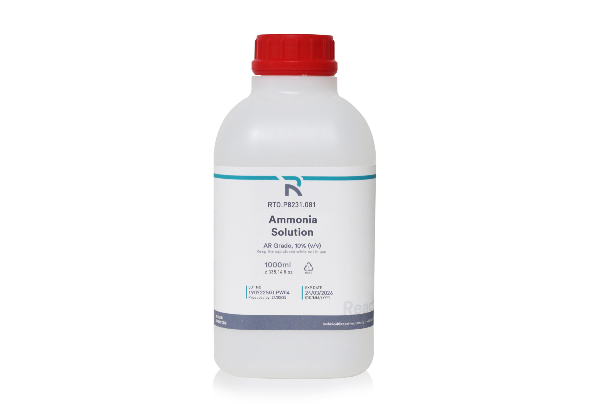 Ammonia Solution – Reactivo